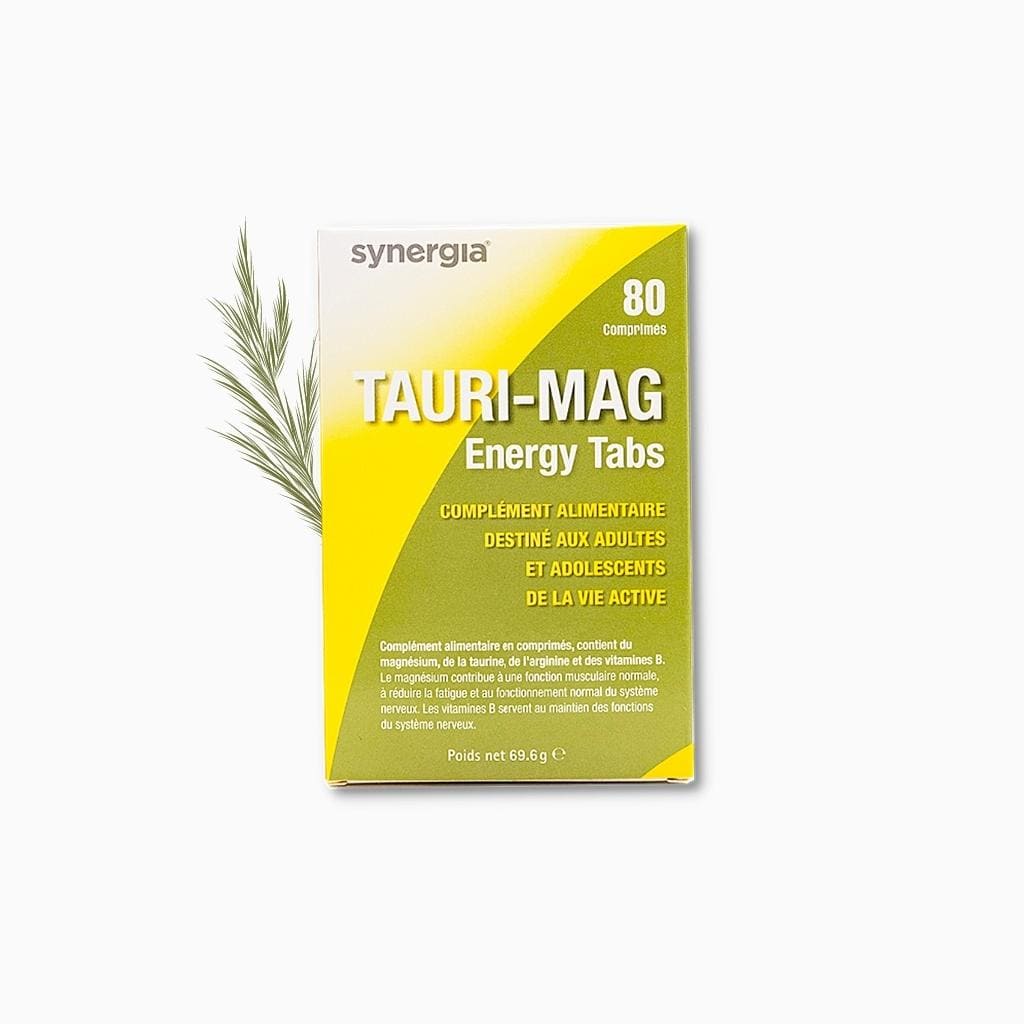 Synergia Tauri-Mag Energy Tabs | 80 comprimés